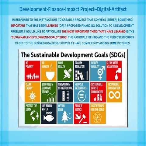 Final impact project dev.fin. fin4 dev mooc - digital-artifact | PPT
