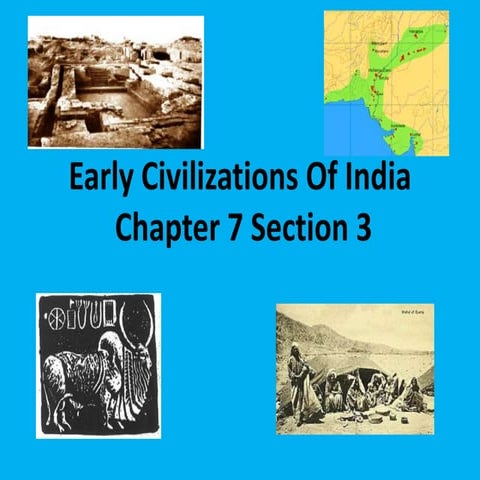 Prehistoric art & Indus valley civilization art | PDF