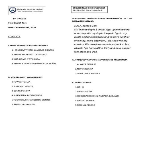 Social Studies - All About Me | PPT