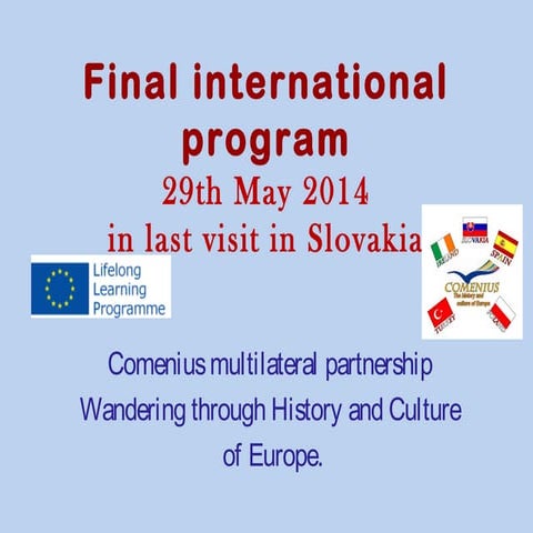 Final international program | PPT