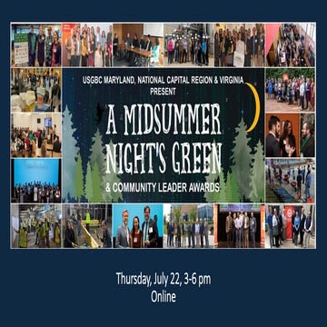 USGBC Maryland, National Capital Region, and Virginia 2021 Community ...