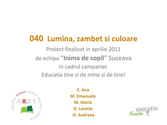 Finalizare proiect 049 In lumea animalelor: Descriere, fotografii si ...