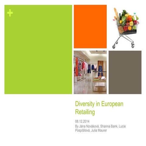 Diversity in retailing by Shanna Bank, Lucie Pospísilová, Jana Nováková ...