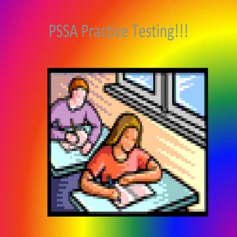 Final PSSA Jeopardy | PPT