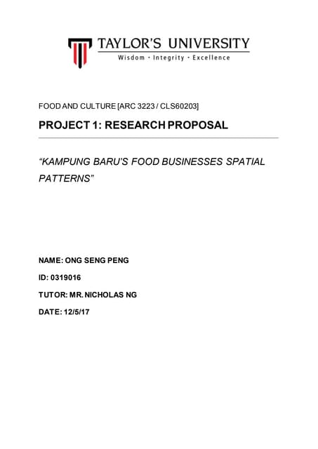 Individual proposal | DOCX | Malls & Shopping Centers | Attractions