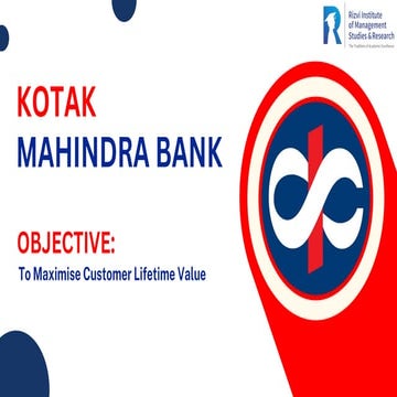Kotak Mahindra Bank | PPTX