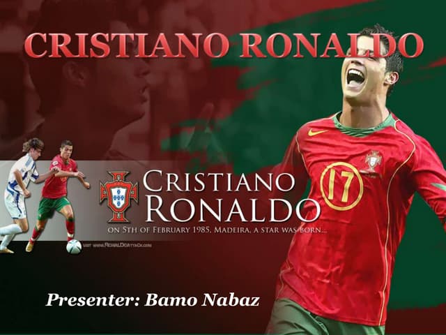 Presentation on Cristiano Ronaldo | PPTX