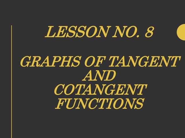 Lesson no. 2 (Angles in Standard Position and Coterminal Angles ) | PPTX
