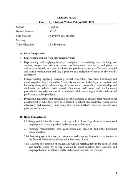 Rubrik penilaian keterampilan berbicara. | PDF