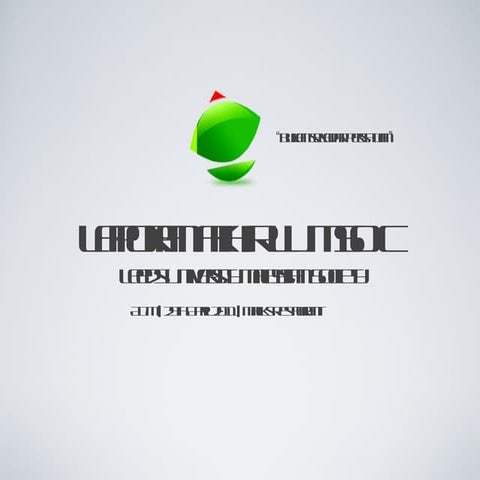 LUMSOC 10/11 AGM Keynote | PPT