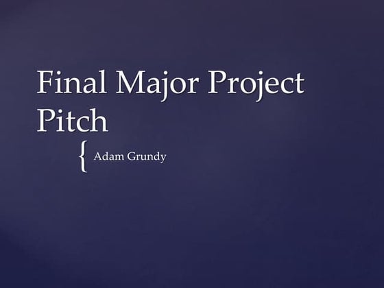 Script for pitch | DOCX