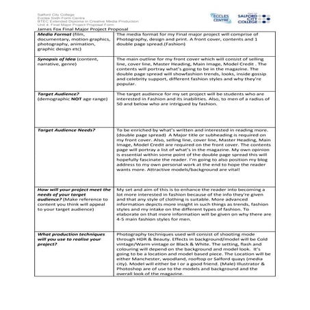 Final major project_proposal_form_updated | PDF