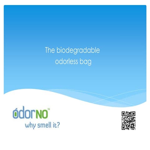 Biodegradable odorless bags | PDF