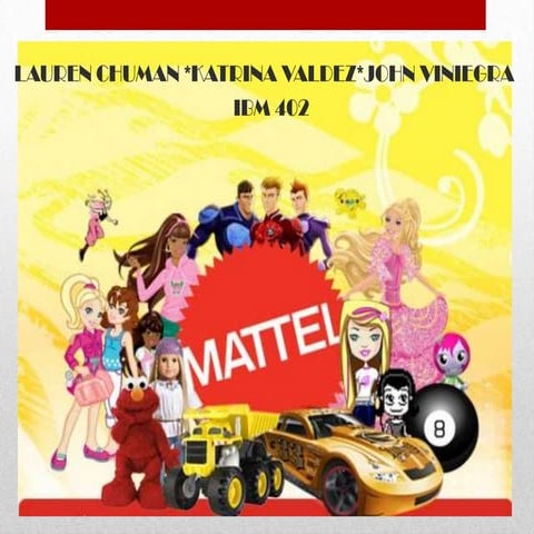 Final mattel | PPTX