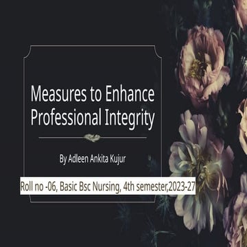Final Measures to Enhance Professional Integrity.pptx