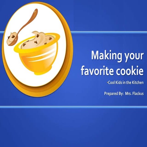 How To Make Cookies | PPT