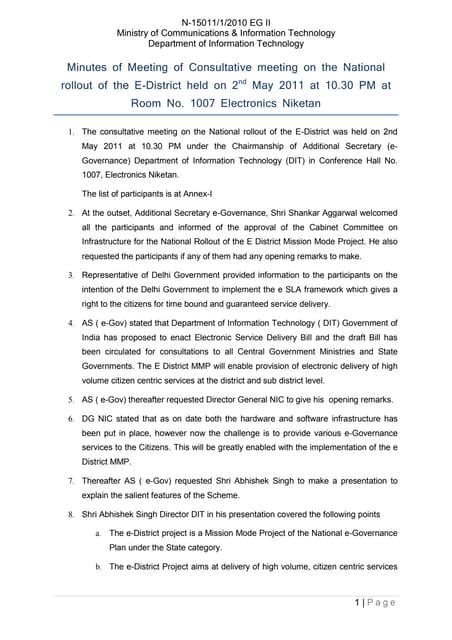 Kerala eDistrict Project-GO 2213.,12 | PDF