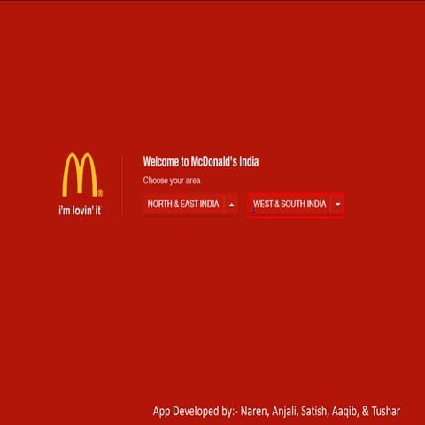 MC DONALD MIS PRESENTATION FOR MMS | PPT