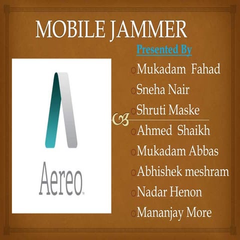 Final mobile jamm er | PPTX