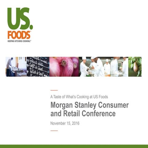 Morgan Stanley Conference Deck November 2016 | PDF