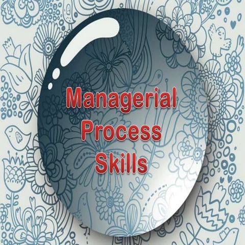 Managerial Process Skills | PPTX