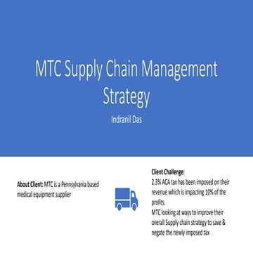 final MTC presentation.pptx | Logistics | Business