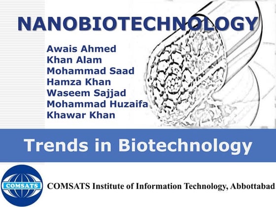 Nanobiotechnology - Introduction, Concept, Scope, Vision, Applications and Present and Future ...