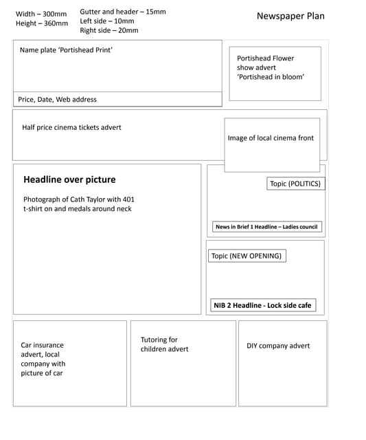 Final Newspaper Plan | PDF