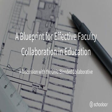 A Blueprint for Effective Collaboration in Education | PPTX
