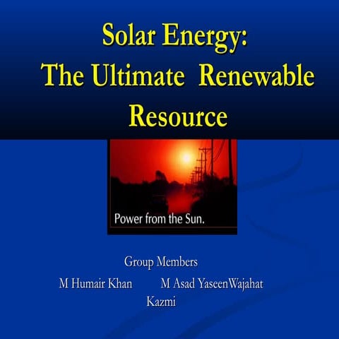 Power Plant Energy mass balance model | PPTX