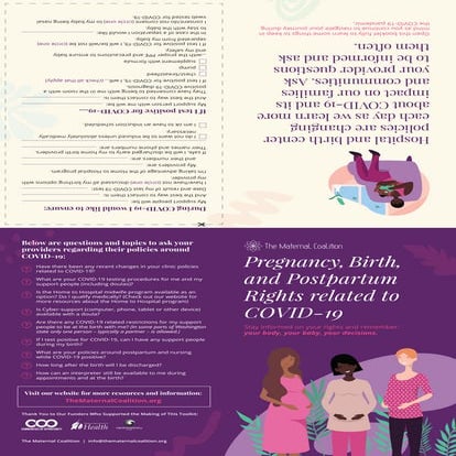 Final pamphlet mc birth rights_covid19_onepager | PDF