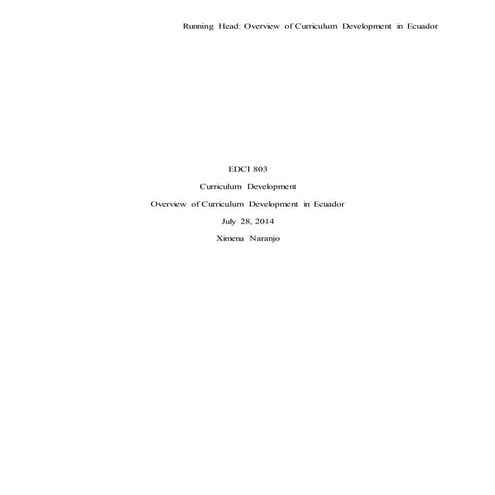 Final paper.docx Curriculum Development | PDF