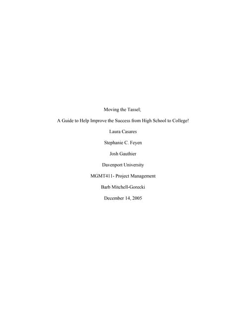 Project Management Case Studies by Terry Hall | PPT