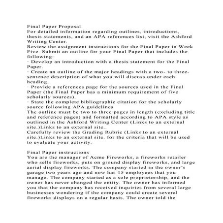 HSA 405 – Assignments and Rubrics © 2013 Strayer University. All.docx