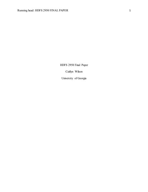 Attachment Theory | PDF