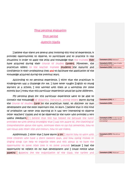 Student Feedback | PDF