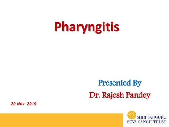 Pharyngitis | PPTX