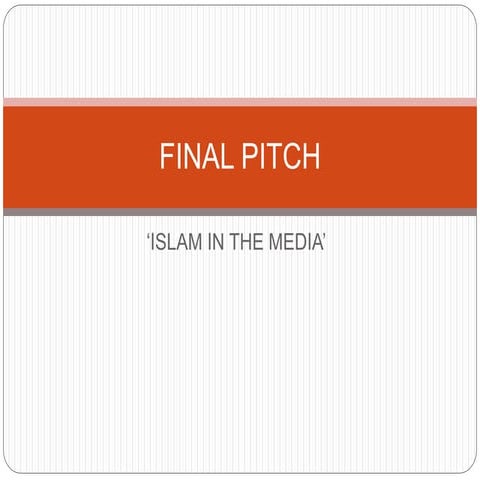 Final pitch | PPT