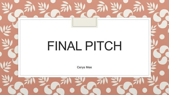 Planning of Lifestyle Magazine | PPT