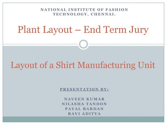 Project proposal for stitching unit | DOCX