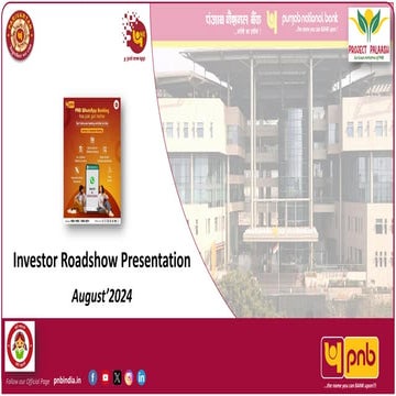 FINAL_PNB_Roadshow_Ppt-1 presentation pnb | PDF