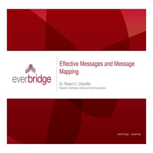 Effective Messaging and Message Mapping - New England | PDF ...