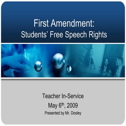 Student Free Speech | PPTX