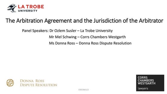Arbitration and Conciliation Act 1996 | PPT