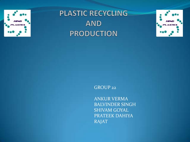 Bricks and Pave Blocks from Plastic Waste | PPTX