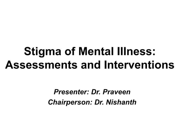 Leprosy Stigma Presentation | PPT