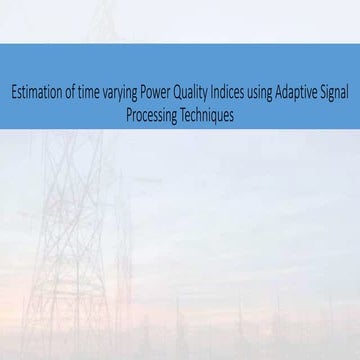 Signal Classification And Characterization Using S Transform And