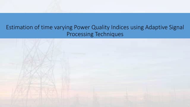 Signal Classification And Characterization Using S Transform And