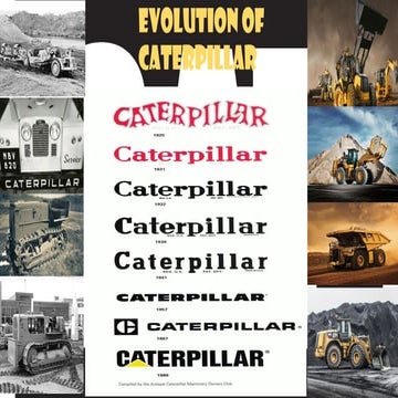 Caterpillar Evolution&History | PDF