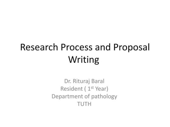 Research Report Writing | PPTX